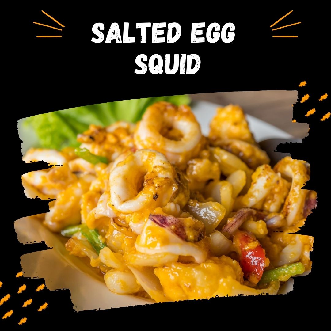 Salted Egg Squid - Congee Rice Noodles 1991